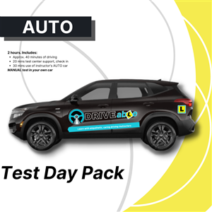 Auto Test Package 2 1/2 Hours | DRIVEABLE DRIVING SCHOOL