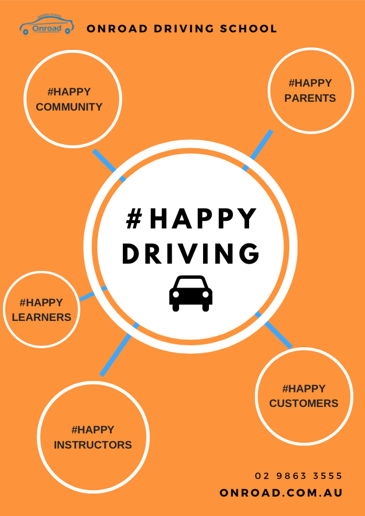 Happy Drivers and here is our proof! | Onroad Driving Education